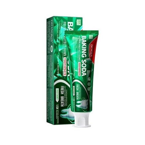 Зубная паста для деликатного отбеливания с содой BioAqua Baking Soda Relieve Protect Gums Toothpaste