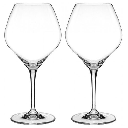 Набор бокалов Crystalex Amoroso, для вина, 350 мл, 2 шт., прозрачный