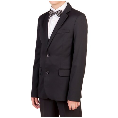 Школьный пиджак Инфанта, размер 188/96, черный