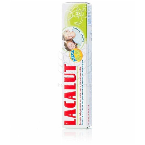 Детская зубная паста Lacalut Kids 4-8 лет, 50 мл