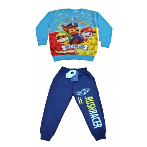 Комплект одежды Bobonchik kids, размер 128, синий