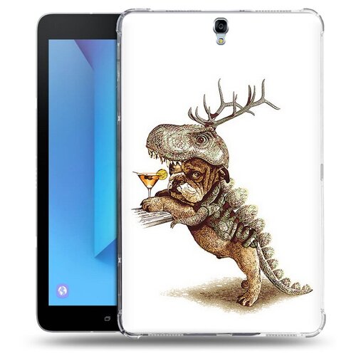 Чехол задняя-панель-накладка-бампер MyPads тематическая вечеринка для Samsung Galaxy Tab S3 9.7 SM-T820/T825 противоударный