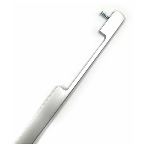 Ручка мебельная дизайнерская, универсальная №160 -960 (1000) мм, матовый хром, 1 шт.