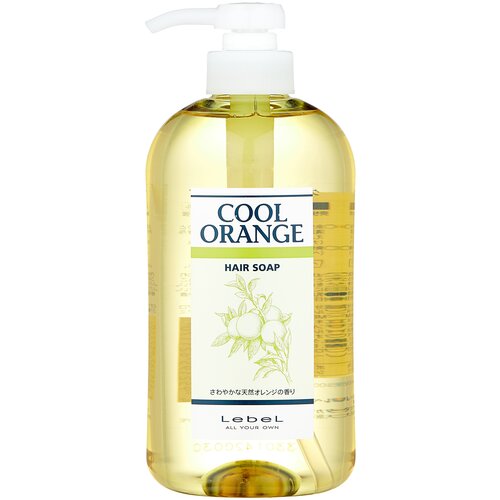Lebel Cosmetics шампунь Cool Orange Hair Soap, 600 мл