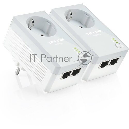 Сетевой адаптер TP-Link TL-PA4020PKIT Сетевое оборудование / PowerLine / Ethernet adapter / TP-Link