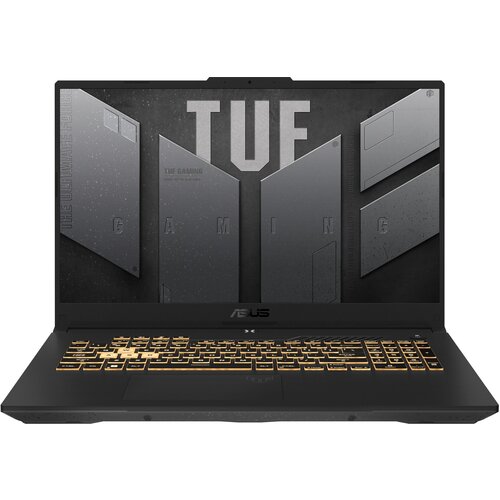 Ноутбук Asus TUF Gaming F17 FX707ZC4-HX014 90NR0GX1-M000K0 (CORE i5 2500 MHz (12500H)/16Gb/512 Gb SSD/17.3"/1920x1080/nVidia GeForce RTX 3050 GDDR6)