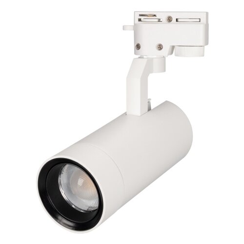 Трековый светильник-спот Arlight LGD-GELIOS-2TR-R80-30W Warm3000 031241, белый