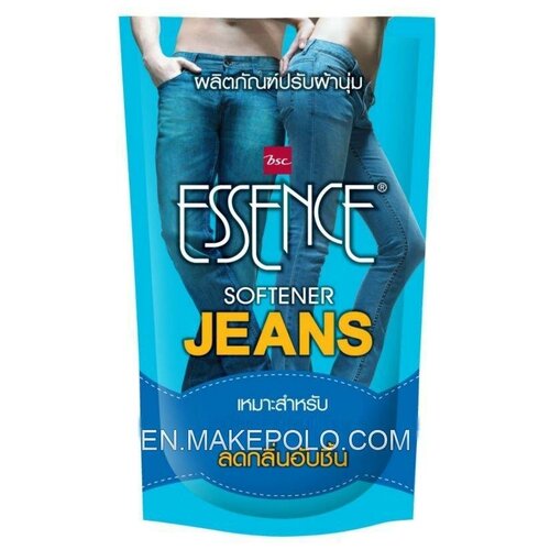 LION Кондиционер для белья Essence Jeans, 0.6 л