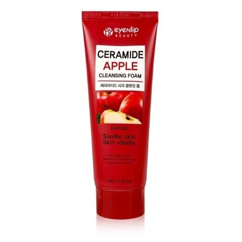 Eyenlip пенка для умывания Ceramide Apple Cleansing Foam, 100 мл, 100 г