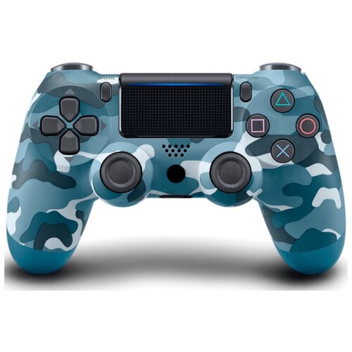 Беспроводной Bluetooth джойстик для PS4 контроллер подходит для Playstation 4 синий камуфляж