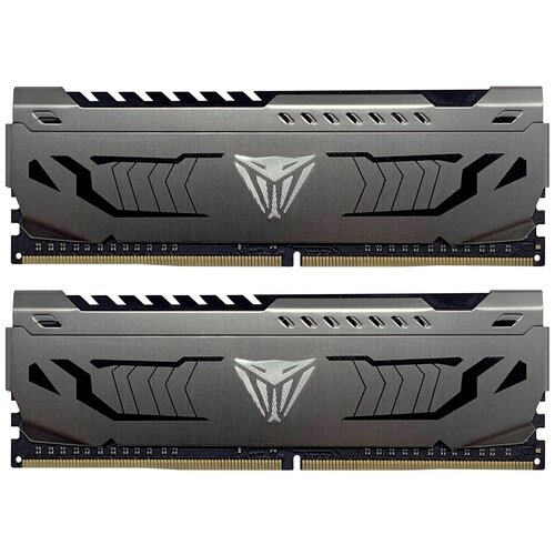 Оперативная память Patriot Memory VIPER STEEL 16 ГБ (8 ГБ x 2 шт.) DDR4 3733 МГц DIMM CL17 PVS416G373C7K