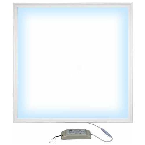 Uniel ULP-6060-42W/6500K EFFECTIVE WHITE, 42 Вт, кол-во ламп: 1 шт., 6500 К, цвет арматуры: белый, цвет плафона: белый