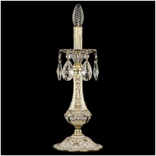 Лампа декоративная Bohemia Ivele Crystal 72100L/1-37 GW, E14, 40 Вт