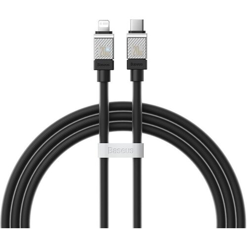 Кабель для передачи данных Baseus CoolPlay Series Fast Charging Cable Type-C to iP 20W 1m Black