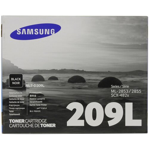 Картридж лазерный оригинальный Samsung MLT-D209L черный (black) 5000 стр. при 5% заполнении листа A4 для Samsung (SV007A/MLT-D209L)