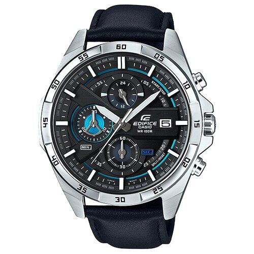 Наручные часы CASIO Edifice EFR-556L-1AVUEF, голубой, черный