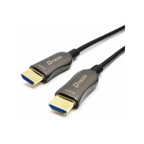 HDMI кабель оптический v2.0 4K HDR 10 метров Optical Fiber Cable Pro-HD D-TECH