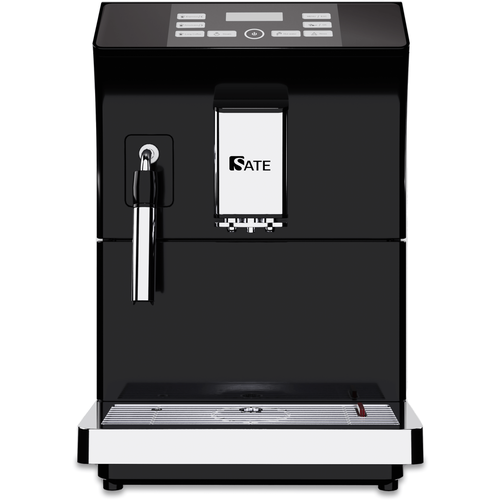 Автоматическая зерновая кофемашина SATE CT-100 с дисплеем, черный