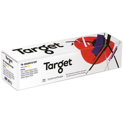 Тонер-картридж Target 006R01518Y, желтый, для лазерного принтера, совместимый