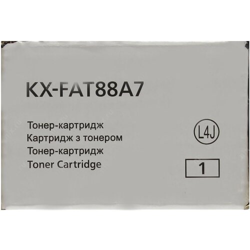 Картридж для факса Panasonic KX-FAT88A KX-FAT88A7 черный (2000стр.) для Panasonic KX-FL403RU