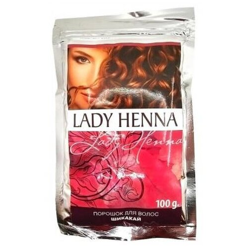 Lady Henna /Порошок для волос/ Шикакай/ 100г/Индия