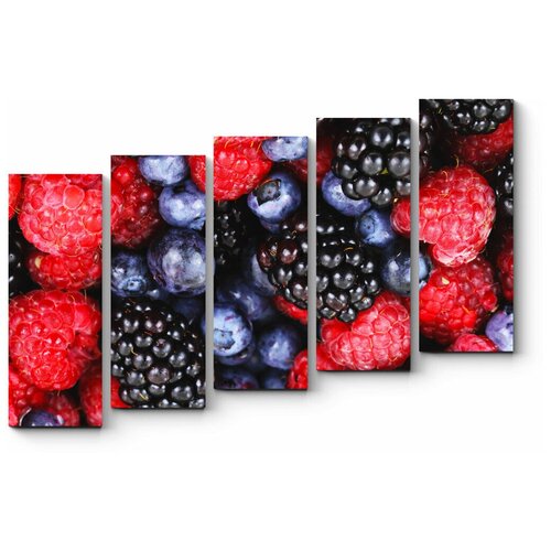Модульная картина Сладкие ягоды 120x84