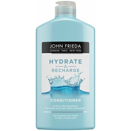 Кондиционер для волос John Frieda Hydrate&Recharge увлажняющий для сухих ослабленных и поврежденных волос 250мл 3 шт