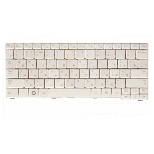 Клавиатура для ноутбука Samsung N102, N128, N140, N144, N145, N148, N150 (BA59-02708C) белая