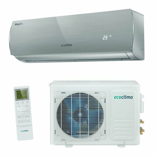 Сплит система Ecoclima EC/I-09QC/ECW/I-09QCG ecoclima Wind line Inverter