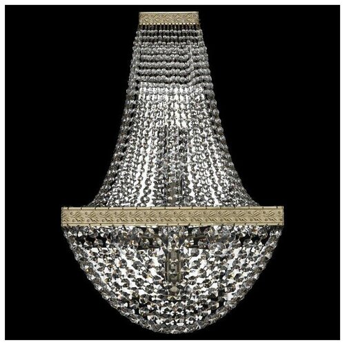 Настенный светильник Bohemia Ivele Crystal 19322B/H2/35IV Pa, E14, 160 Вт, кол-во ламп: 4 шт., цвет арматуры: бронзовый