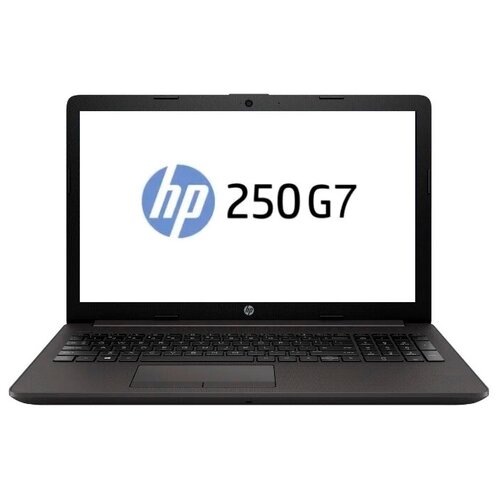 15.6" Ноутбук HP 250 G7 1920x1080, Intel Core i3 1005G1 1.2 ГГц, RAM 8 ГБ, DDR4, SSD 256 ГБ, Intel UHD Graphics, DOS, 197P4EA, пепельно-серебристый/темный