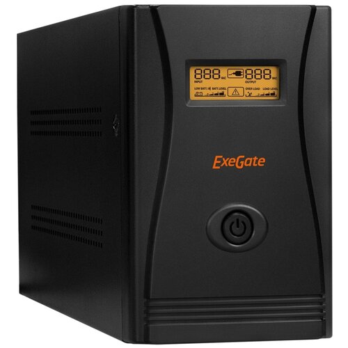 Интерактивный ИБП ExeGate SpecialPro Smart LLB-1600 LCD EP285509RUS черный 950 Вт