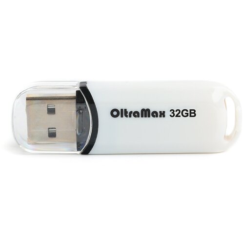Флешка OltraMax 230 32 ГБ, 1 шт., белый