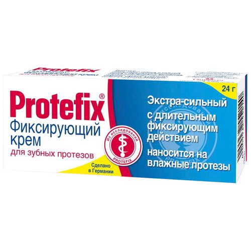 Protefix крем фиксирующий экстра-сильный, 20 мл, мята