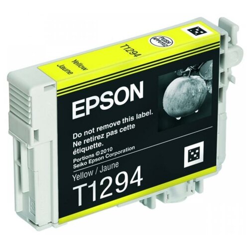 Картридж Epson C13T12944011/C13T12944012, 665 стр, желтый