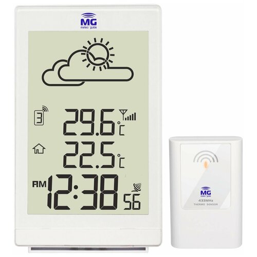 Метеостанция Meteo guide MG 01305, белый