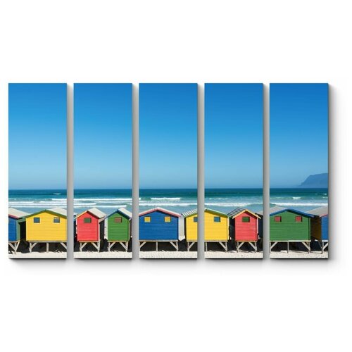 Модульная картина Летний Кейптаун100x60
