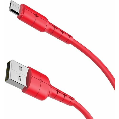 Дата кабель USB - Micro USB Hoco X30 Star /Провод USB - Micro USB/Кабель USB - Micro USB разъем/Зарядный кабель красный (91158)