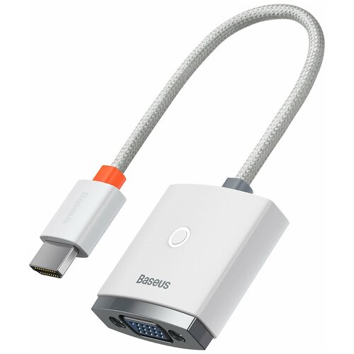 Хаб /Переходник Baseus Lite серии Plug HDMI to VGA белый