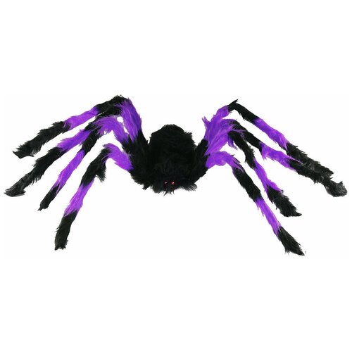 Паук двухцветный фиолетовый с гибкими лапами 90 см