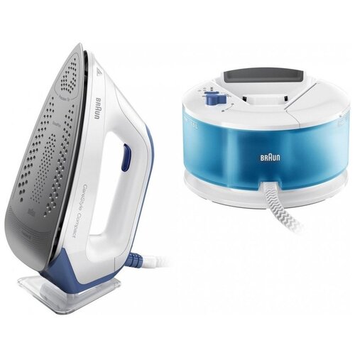 Парогенератор  Braun IS 2143 BL  CareStyle Compact белый/голубой