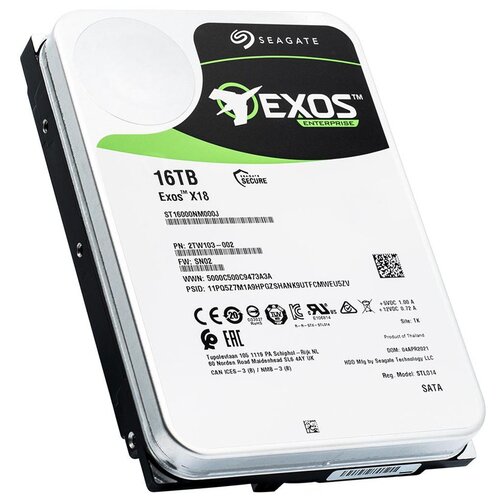 16TB Seagate Exos X18 ST16000NM000J