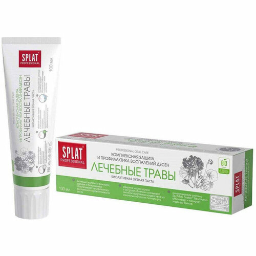Зубная паста SPLAT Professional лечебные травы 100 мл ЛТ-116
