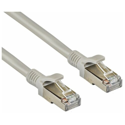 Патч-корд ExeGate FTP-RJ45-RJ45-C5e-CU-3M, 3 м, серый