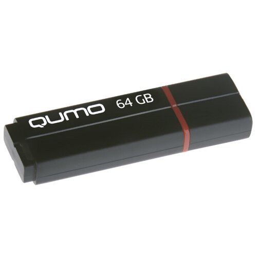 Флешка Qumo Speedster 64 ГБ, черный