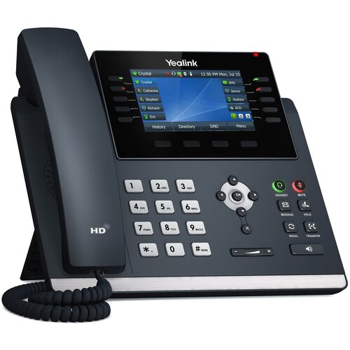 VoIP-телефон Yealink SIP-T46U черный