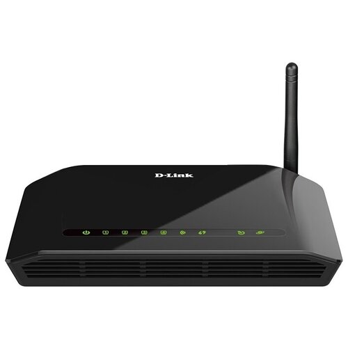 Wi-Fi роутер D-Link DSL-2640U/RB/U2 RU, черный