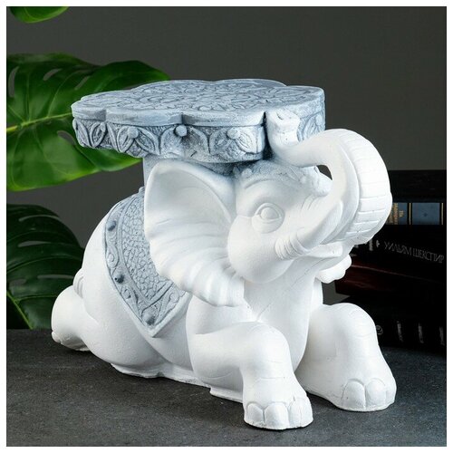 Хорошие сувениры Фигура - подставка "Слон лежа" антик, 26х42х22см