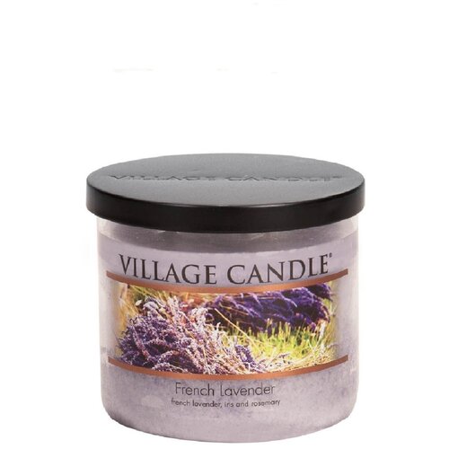 Ароматическая свеча Village Candle "Французская Лаванда", чаша, средняя
