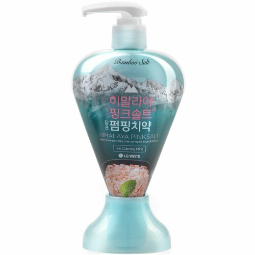 Зубная паста Perioe с розовой гималайской солью Pumping Himalaya Pink Salt Ice Calming Mint 285 г